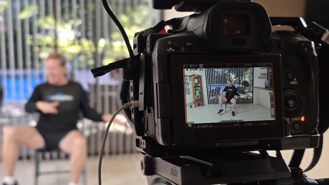 30 Minute Chair Workout Intervals | Poolfit | Poolfit